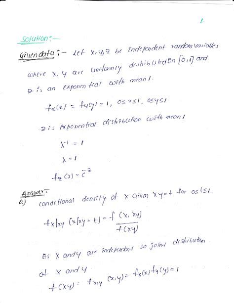 Solved Let X Y Z Be Independent Random Variables Where X Y Are