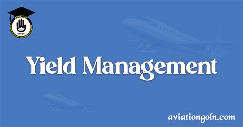 Yield Management Airline Marketing And Revenue Management Aviation Gurukul Goln