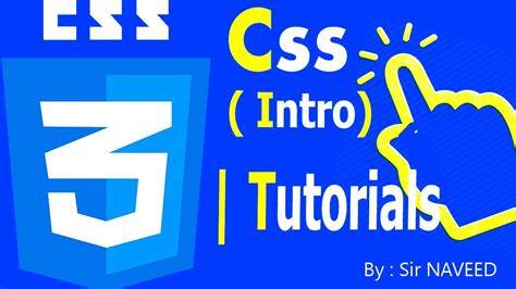 Css Intro Tutorial For Beginners Web Designing Youtube