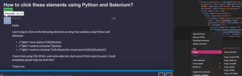How To Click These Elements Using Python And Selenium Python The Freecodecamp Forum