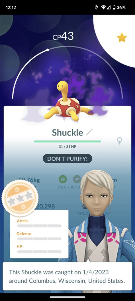 Finally Got My Nundo And Its Beautiful R Pokemongo