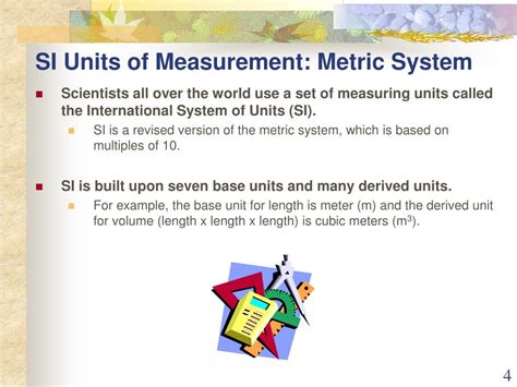 PPT The Metric System PowerPoint Presentation Free Download ID 4310541