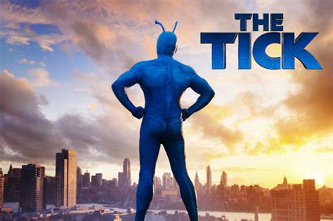 The Tick First Look At Amazons Superhero Pilot Canceled Renewed
