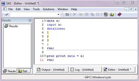 Customizing SAS