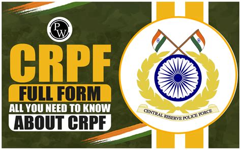 Crpf Full Form All You Need To Know About Crpf