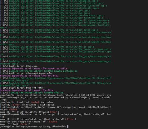 Linking Error When Using FFTW Library Issue 232 Tfhe Tfhe GitHub