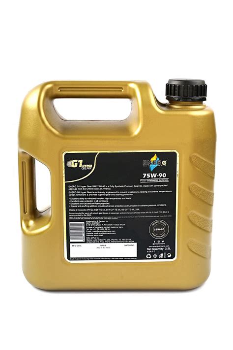 Energ G1 75w 90 Gear Oil 25l Price In India Auto Decode