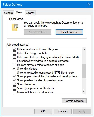 How To Open And Configure Folder Options In Windows