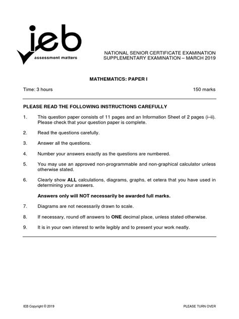 Mathematics P1 Supp 2019 Pdf Interest Loans