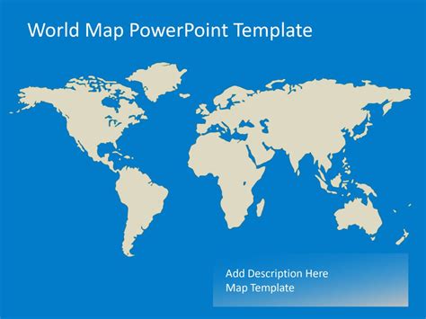 How To Add A World Map In Powerpoint Printable Templates