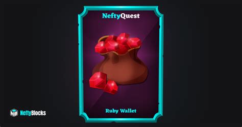 Ruby Wallet 243 Neftyblocks The 1 Trade To Earn Nft Marketplace