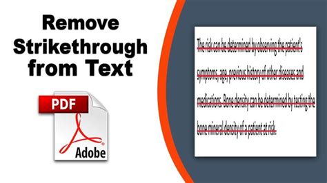 How To Remove Strikethrough In Pdf Form In Adobe Acrobat Pro Dc 2022