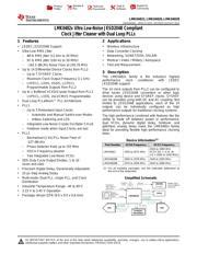 LMK04828 数据手册 时钟发生器芯片 百芯EMA