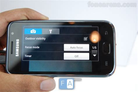 Photos Samsung Galaxy S Camera Options