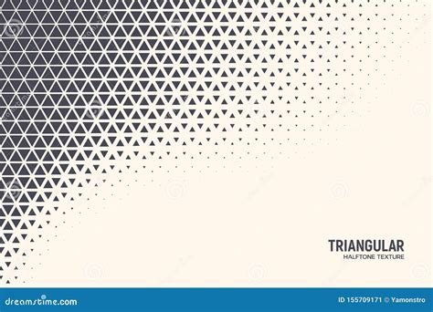 Triangle Vector Abstract Technology Background Stock Vector