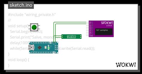 Serial API Wokwi ESP32 STM32 Arduino Simulator