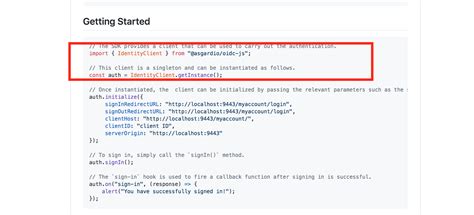 Getting Started Doesnt Work Straightforward In A Pure Js App · Issue