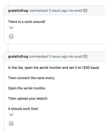 Cannot Upload To Nano Every Uploading Arduino Forum