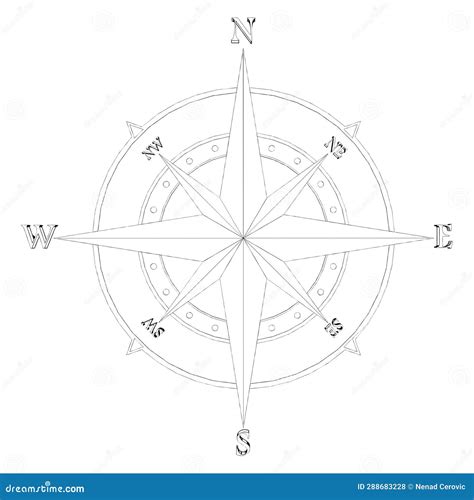 Classic Compass Vector Logo Design 233962856