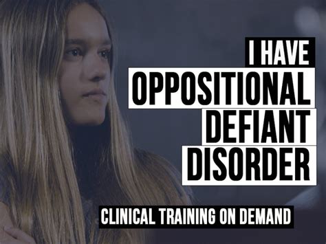 Explore Oppositional Defiant Disorder And Experience Education