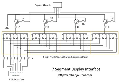 Common Cathode 7 Segment Display Truth Table How To Representing Numbers And Letters In 7
