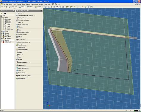 Sheet Metal Self Intersecting Flanges Error Autodesk Inventor Autocad Forums