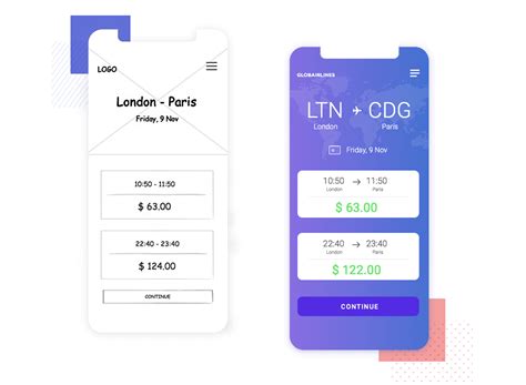 60 Wireframes For Web And Mobile App Design Inspiration Justinmind