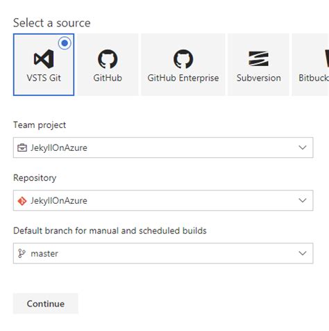 How To Deploy And Host A Jekyll Website In Azure Blob Storage Using A Vsts Continuous Deployment