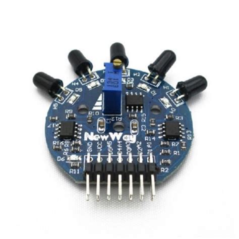Flame Sensor Fire Detection Module 5 Way โมดูลตรวจจับเปลวไฟ 5 ทิศทาง