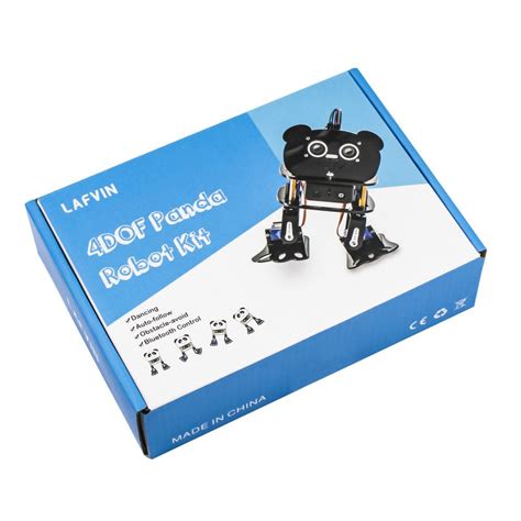 Lafvin Diy 4 Dof Panda Robot Kit Programmable Dancing Robot Kit For Ar