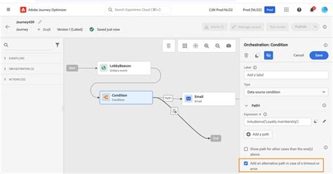 Get Started With Journey Activities Adobe Journey Optimizer