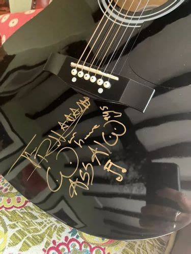 Sex Pistols Signed Acoustic Guitar Signed Memorabilia 4u