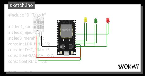 Deteksisuhukelompok11 Wokwi Esp32 Stm32 Arduino Simulator