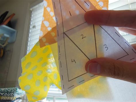 Basic Paper Piecing Tutorial Color Girl Quilts By Sharon McConnell