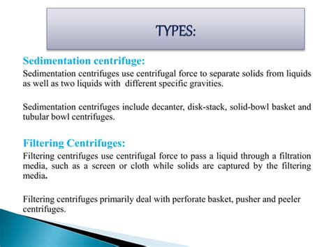 Centrifugation 1 1 Ppt