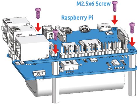 Assemble The Pipower Sunfounder Pipower Documentation