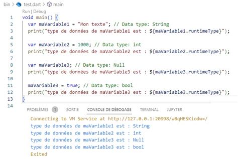 Les Variables Et Les Constantes Dans Dart Apcpedagogie