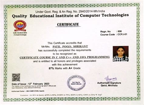 Pooja Patil On Linkedin C Cpp Java