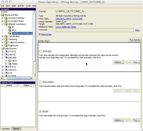 Oracle Data Mining And Analytics Bioinformatics The Sql Way
