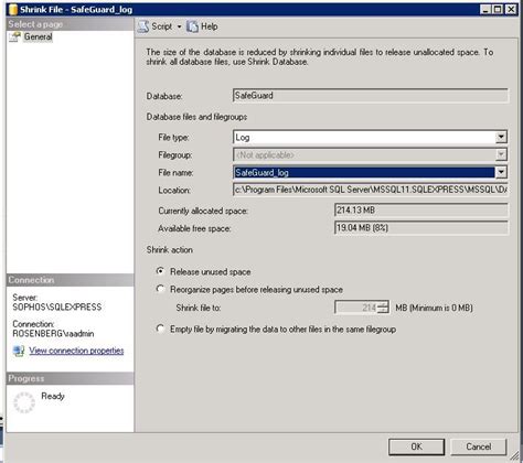 Unable To Truncate Sql Logs Error 0x80040e14 36 By Rotembentechuserrit Databases