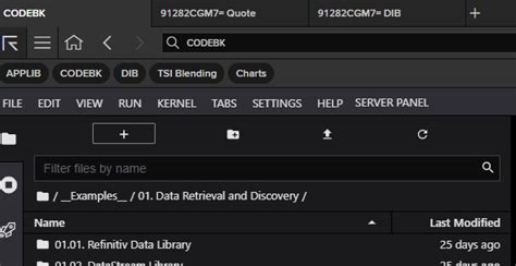 Refinivit Workspace WEB LSEG Developer Community