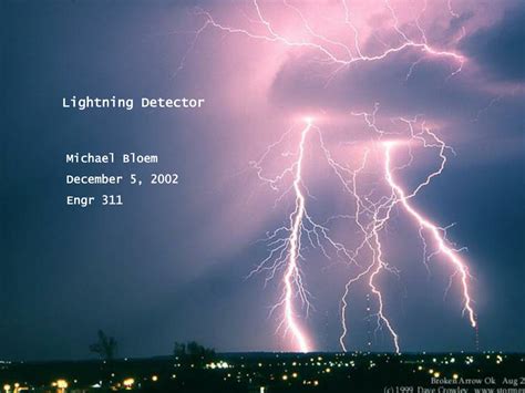 PPT Lightning Detector PowerPoint Presentation Free Download ID 5489964