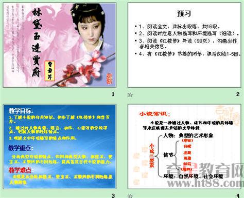 林黛玉进贾府ppt392 人教课标版