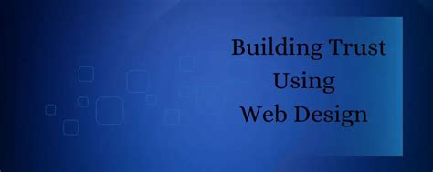 Building Trust Using Web Design Veeble Hosting
