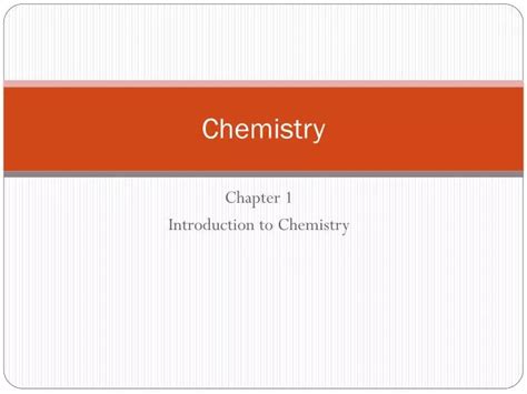 PPT Chemistry PowerPoint Presentation Free Download ID