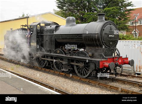 A Preserved And Restored Ex Lms 4f Class Steam Powered Locomotive At
