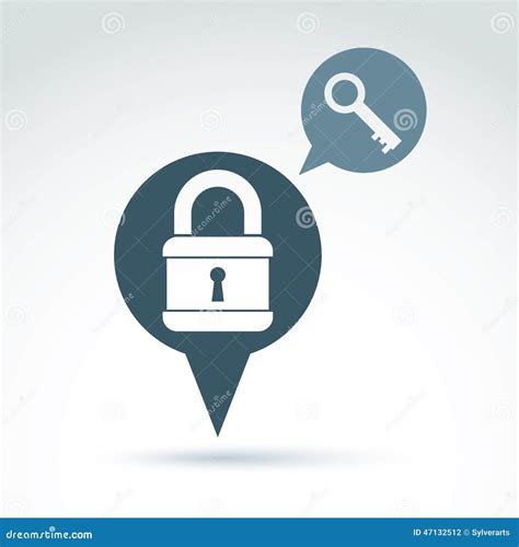 Padlock Or Lock Icon Vector Open And Closed Line Outline Art Isolated Symbol Unlocked And