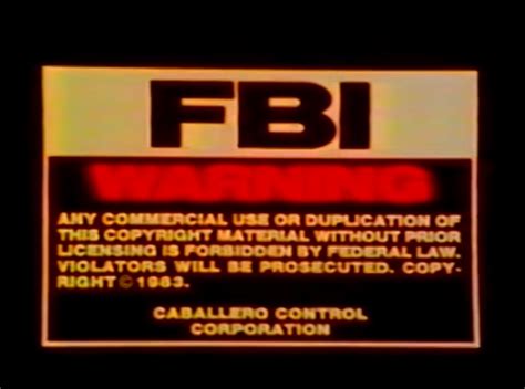 Lionsgate Warning Screens The Fbi Warning Screens Wiki Fandom