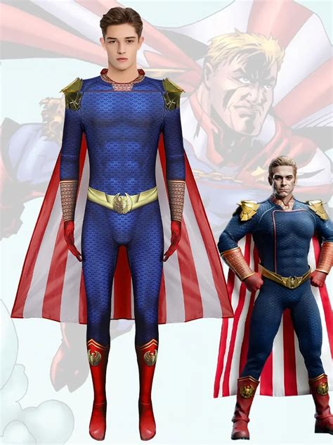 The Boys Homelander Cosplay Costume Halloween Mens Costume Awbr