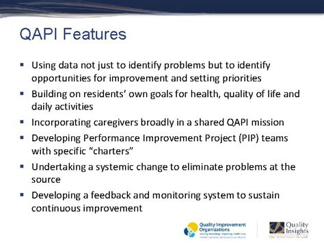 QAPI Quality Assurance Performance Improvement Th Scope